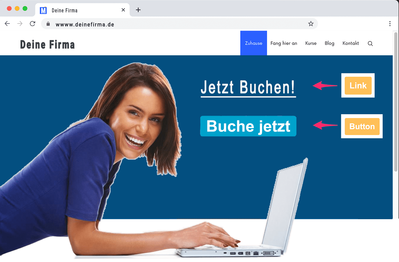 Integration | Link zu SuperSaaS von der eigenen Webseite